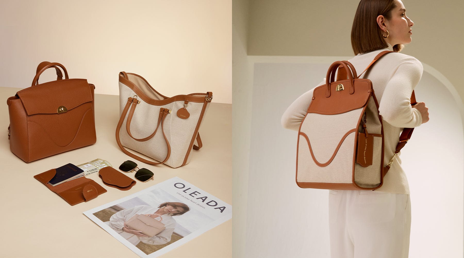 OLEADA | Work bags for women | Lightweight handbags