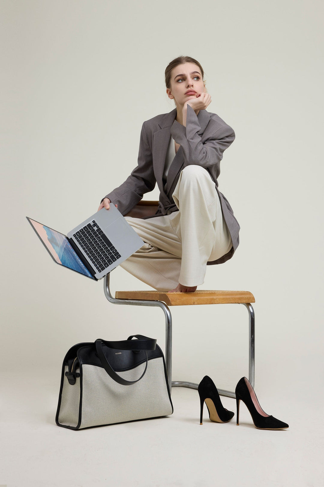 Shop Coast Portfolio Satchel - OLEADA: Functional Leather Work bag for ...