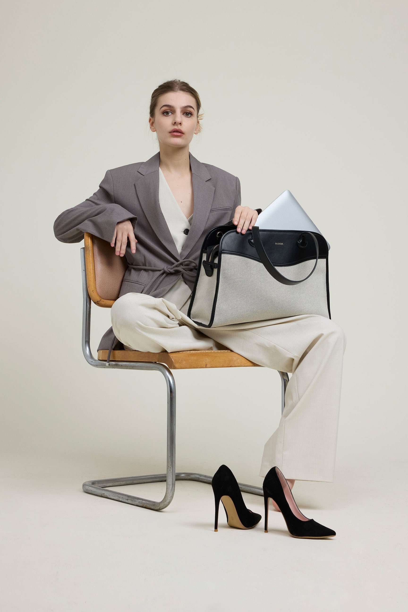 Shop Coast Portfolio Satchel - OLEADA: Functional Leather Work bag for ...